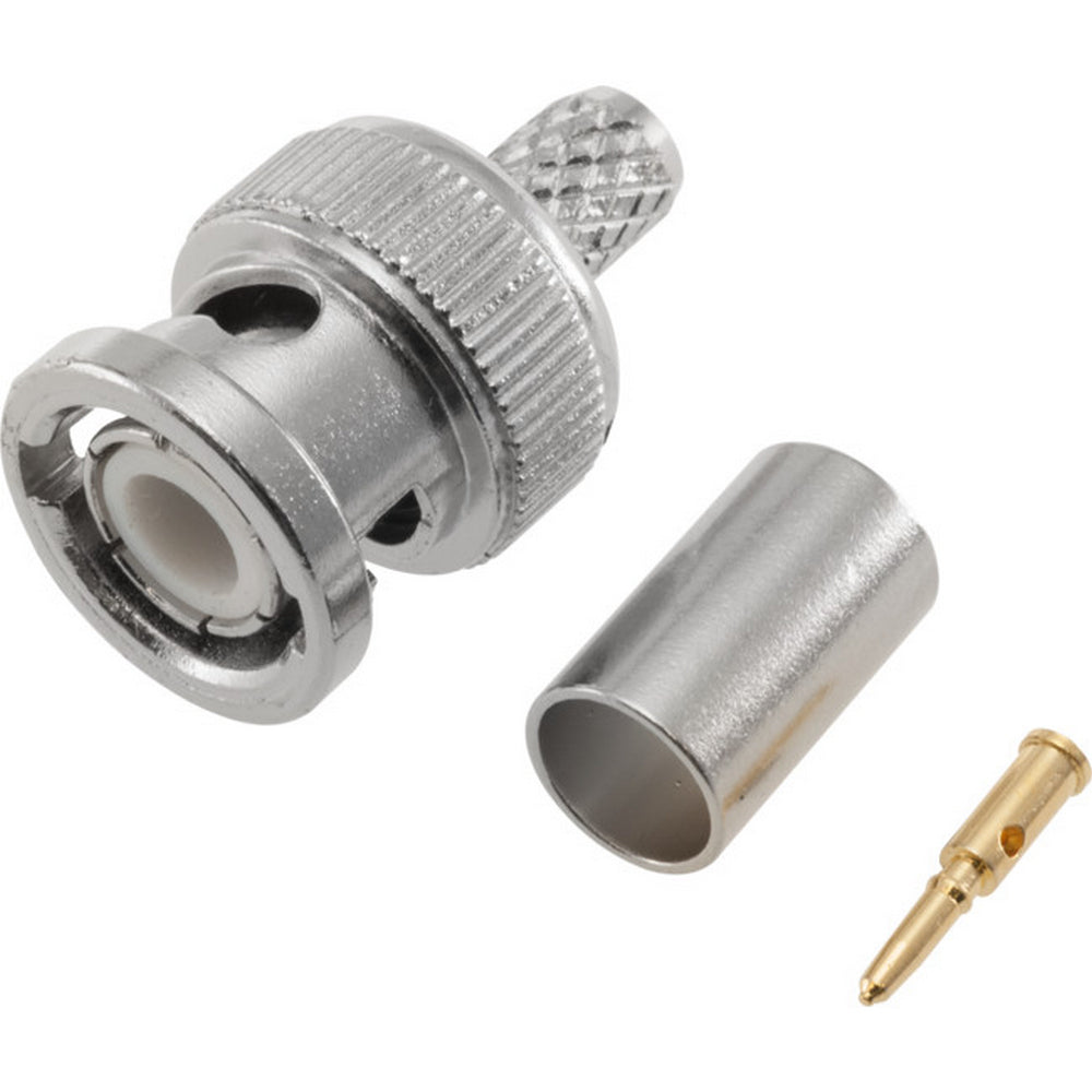 BNC Crimp Plug to suit RG58Cu Stranded Coaxial Cable – Bourne Electronics