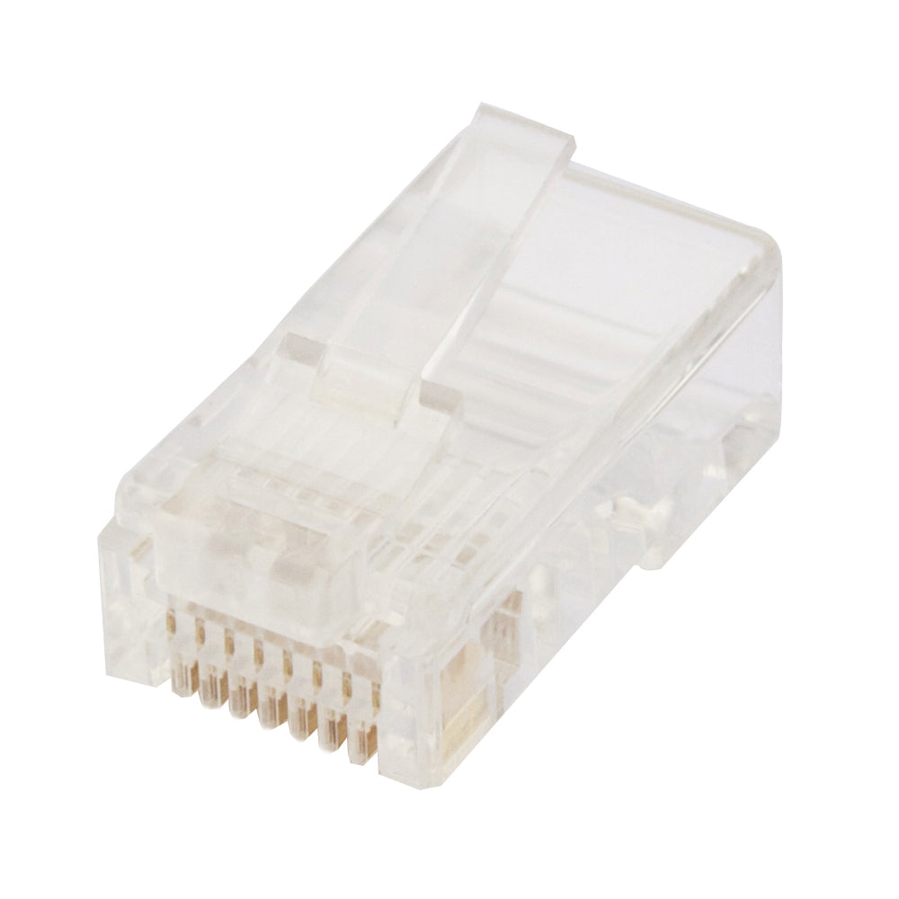 Cabac 0688RST-X Modular Plug RJ45 - 8P8C Round Stranded ACA Approved 1 ...
