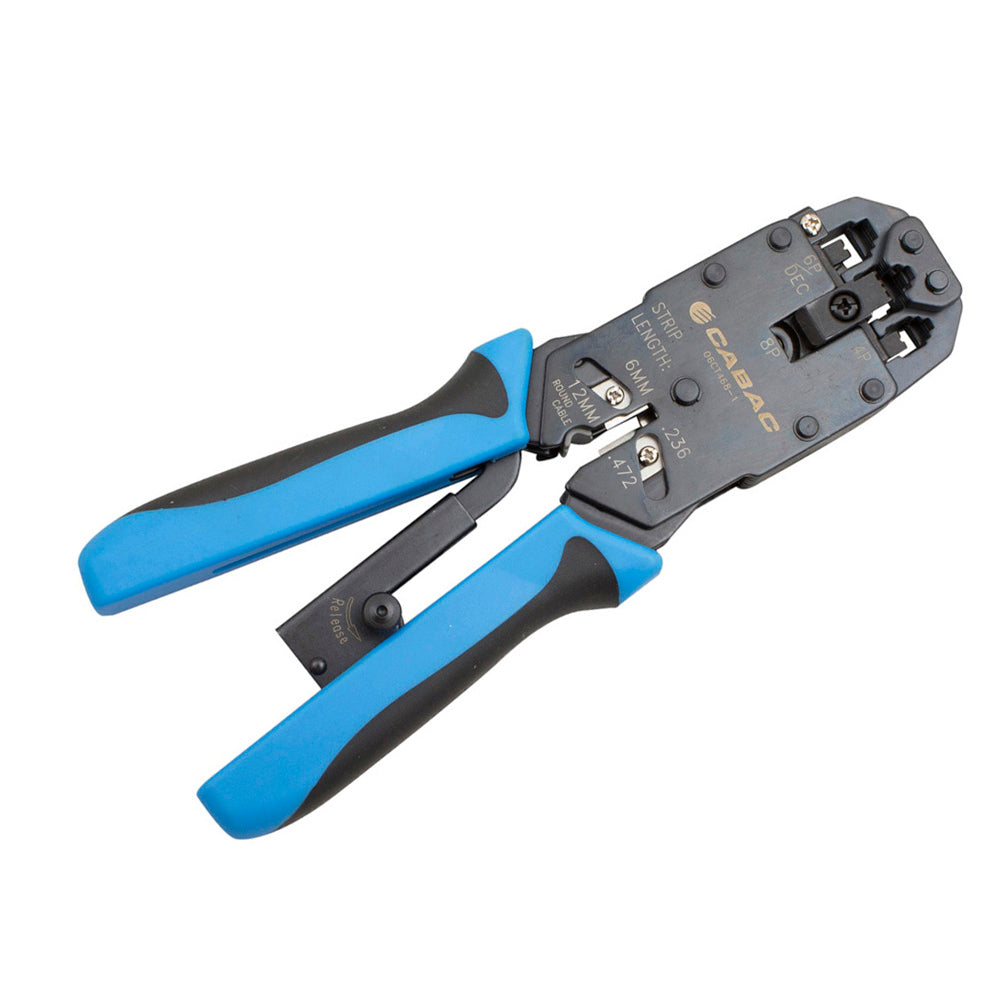 Cabac RJ11 RJ12 RJ45 Parallel Professional Standard Crimp Tool – Bourne ...