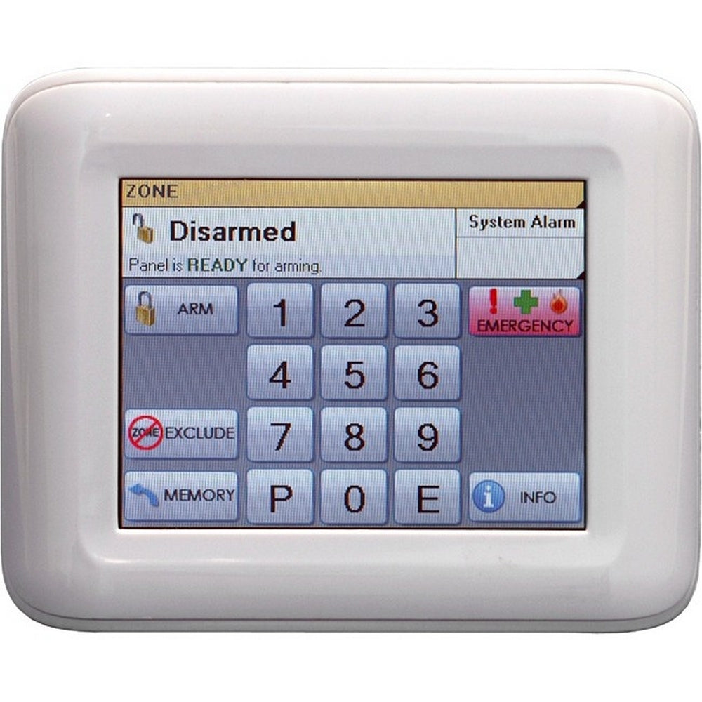 NESS 106-100 Navigator Touch Lcd Keypad Suits Ness Security Panel ...