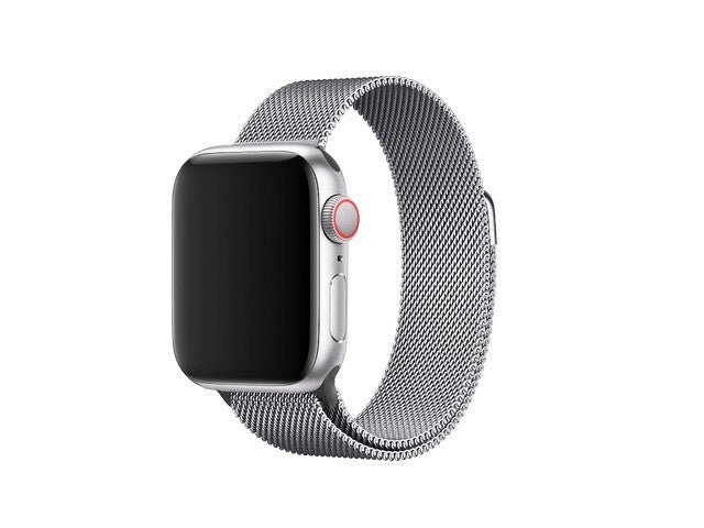 3sixT Mesh Band - Apple Watch 6-9/SE (42-45mm) - Silver – Bourne ...