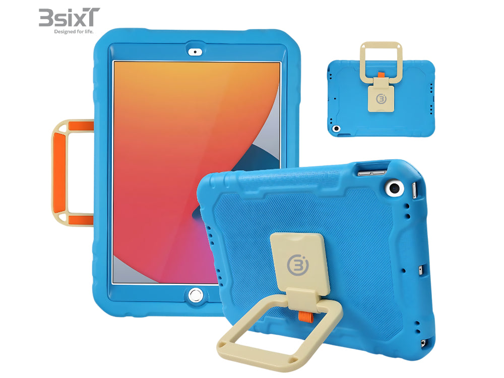 3sixT Kids Safe Case - iPad 10.2 Gen 7/8/9 - Blue – Bourne Electronics
