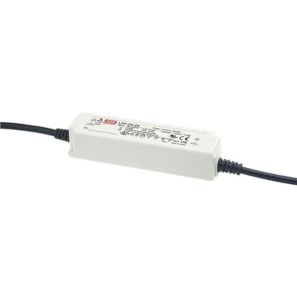 Meanwell IP67 Dimmable 25W 1.05 LED Driver LPF-25-24 AU Operates 90-30 ...