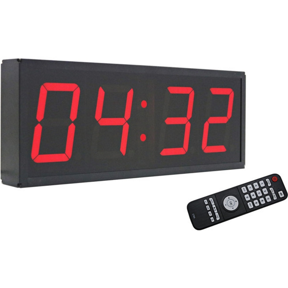 JADCOtime Metal Jumbo LED Clock 5 Brightness Settings suit Gyms Mines ...