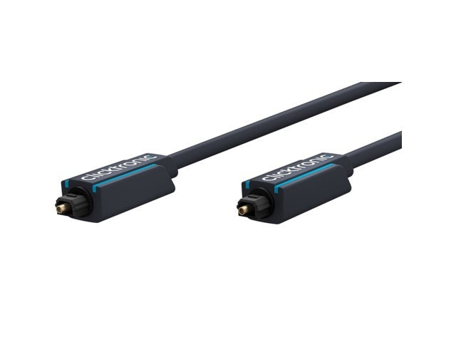 Clicktronic Optical Toslink (opt.Audio) 2m – Bourne Electronics