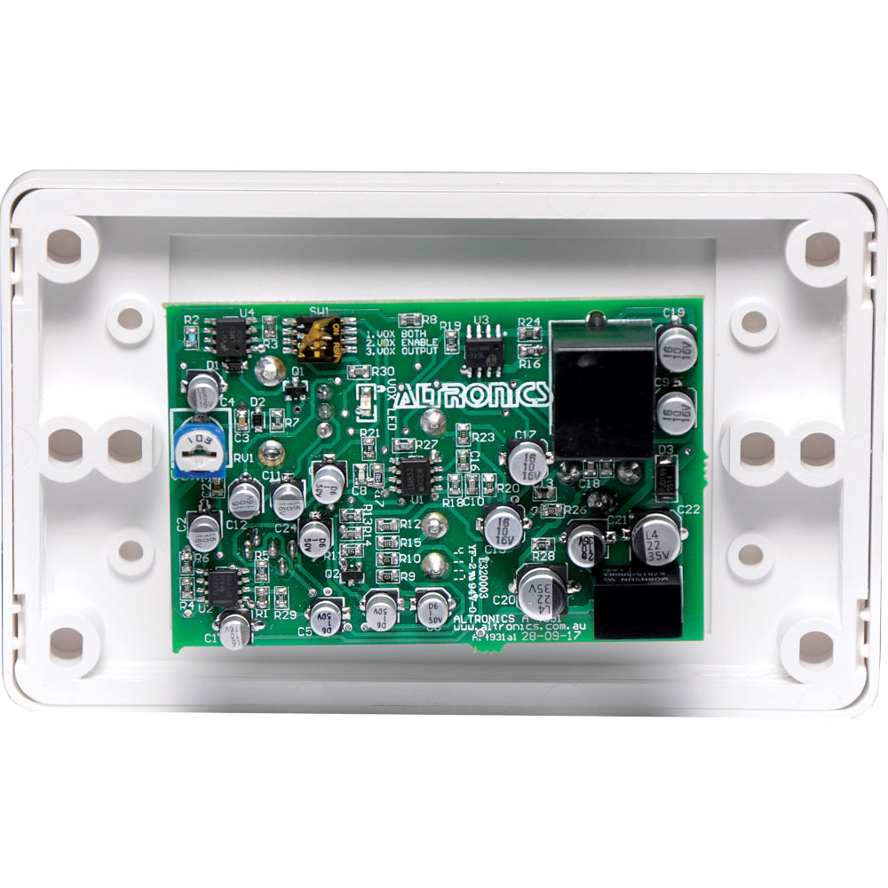 Redback Microphone Line Pre Amplifier Wallplate – Bourne Electronics