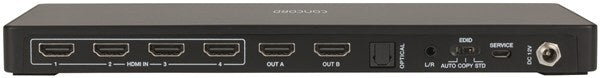 Concord 4x2 4K HDMI Matrix Splitter Remote Control Switcher Converter ...