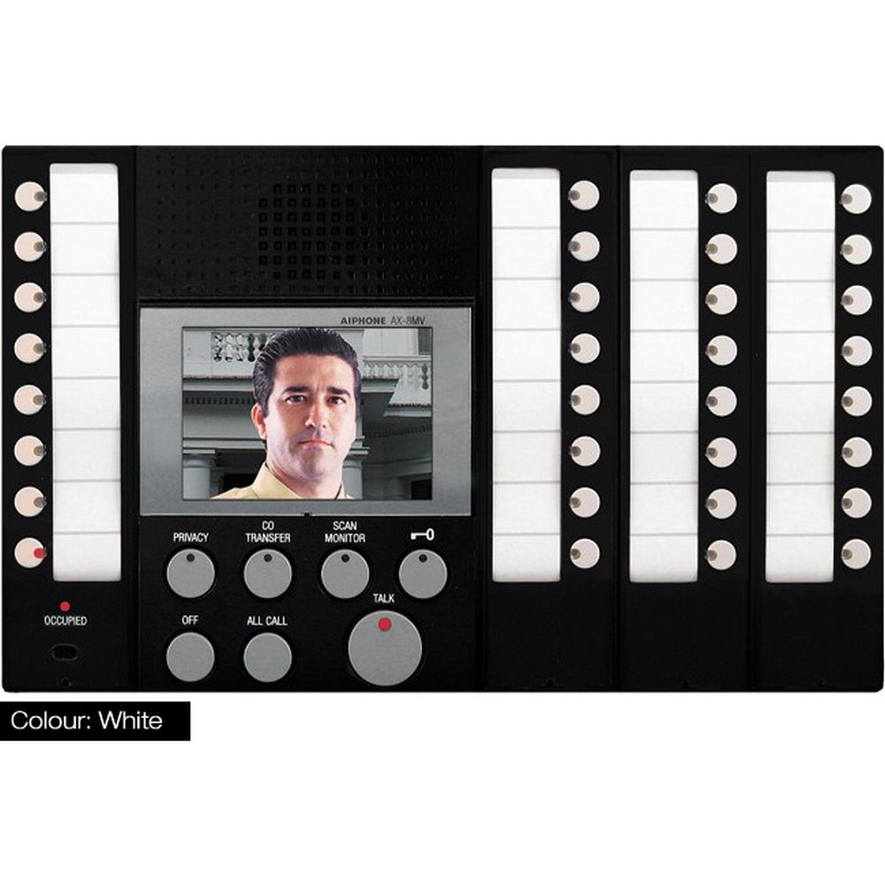 Aiphone 8 Call Colour Master White Supports Aiphone IE - IF Series ...