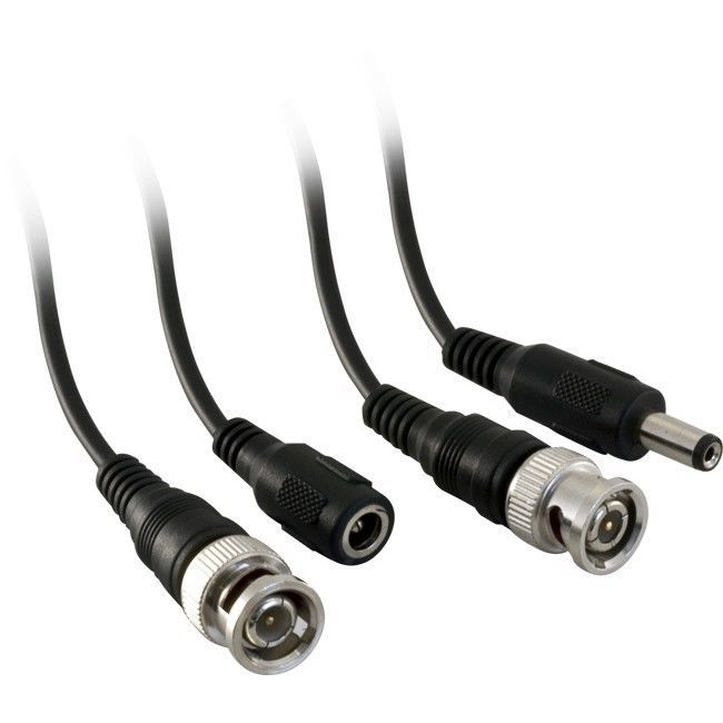 DOSS CCTV Camera Extension Lead RG59 Video and Power Extension Cable 5 ...