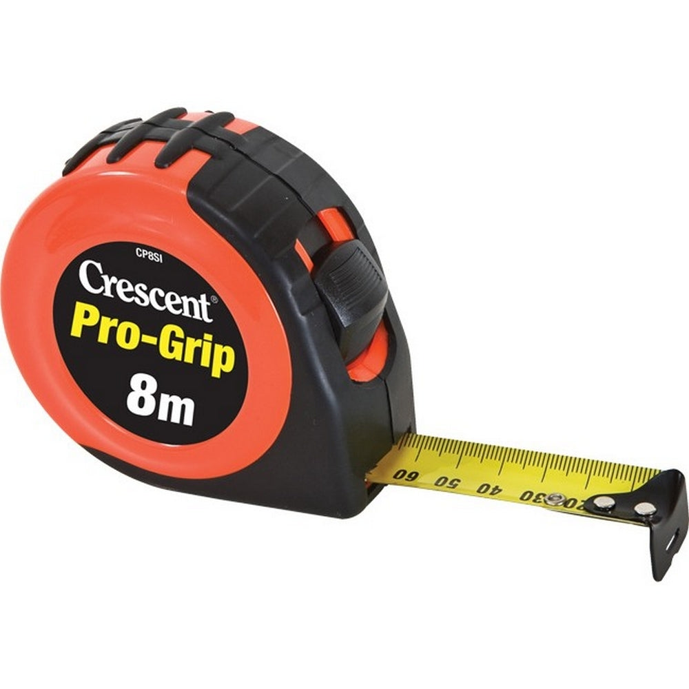 CRESCENT Pro-grip Metric Tape Measure 8m x 25mm – Bourne Electronics