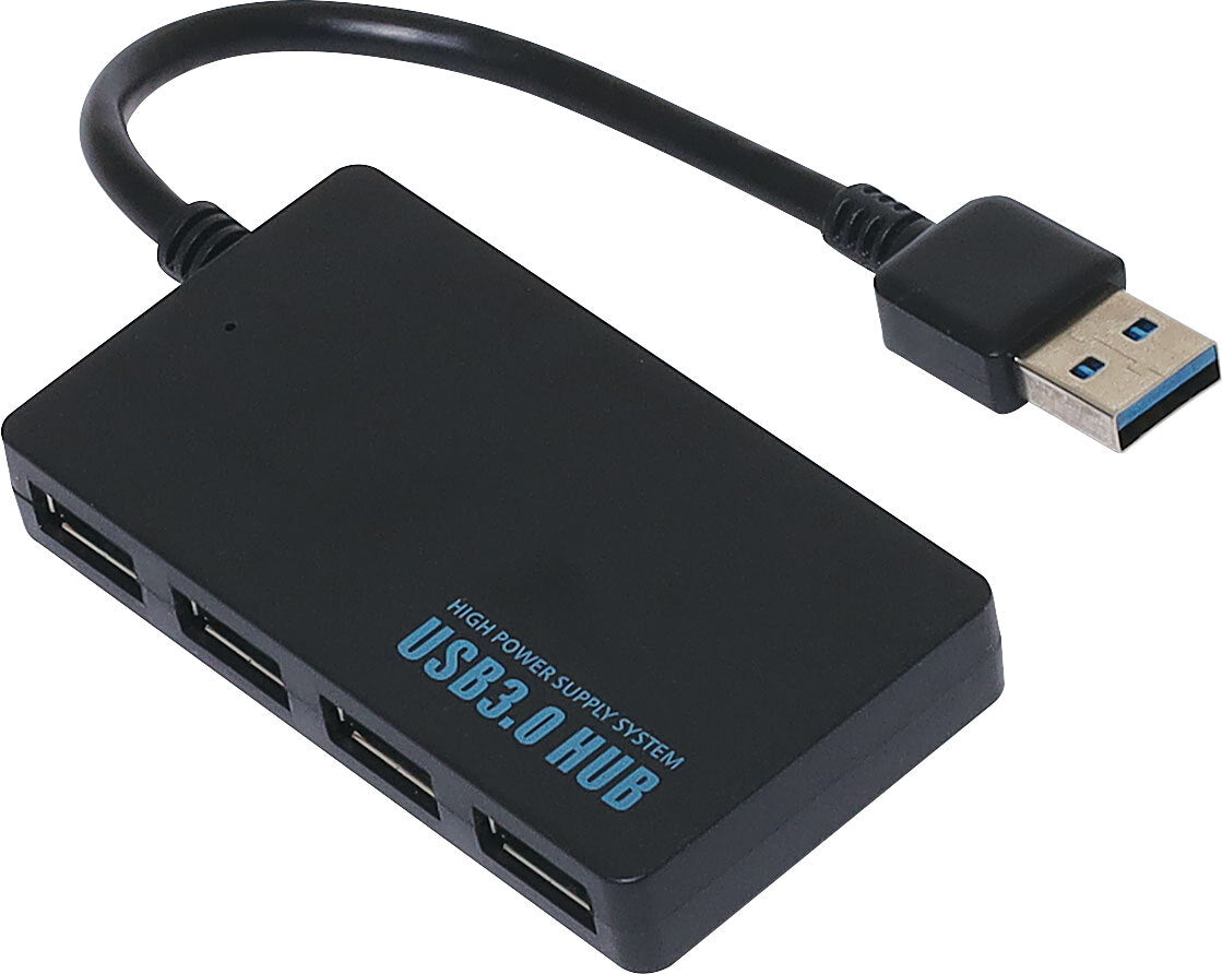 USB 3.0 Type-A External Hub Connect up to 4 Port Peripherals – Bourne ...