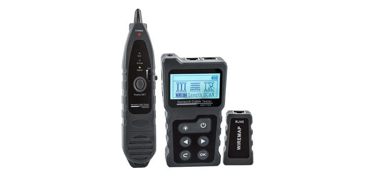 D3012 Power Over Ethernet PoE Tester & Cable Tracer DC48V 5mA Voltage ...