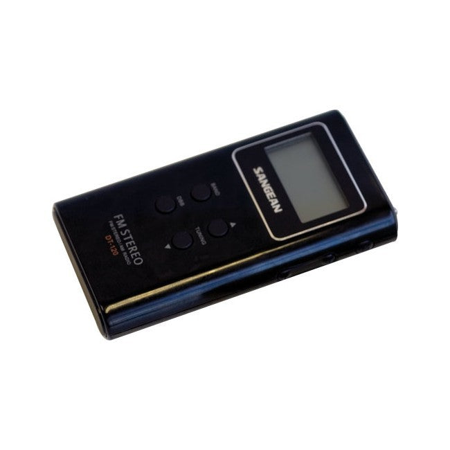 SANGEAN DT-120 Digital Pocket Size FM AM Radio with Earphone Direct Re ...