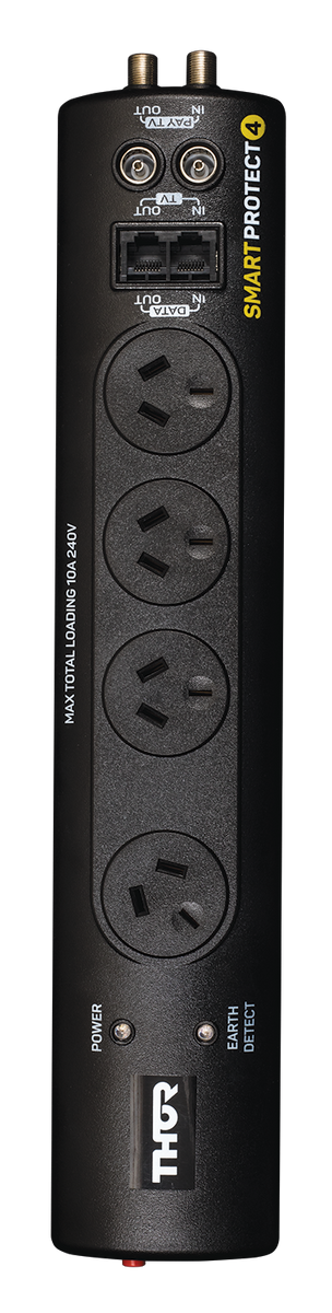 THOR 4 Way Smart Technology 3637J Power Protection & Filtration Power ...