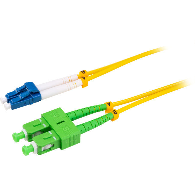 Pro.2 SCA-LC Connector SM OS2Fibre Patch Lead 10m – Bourne Electronics