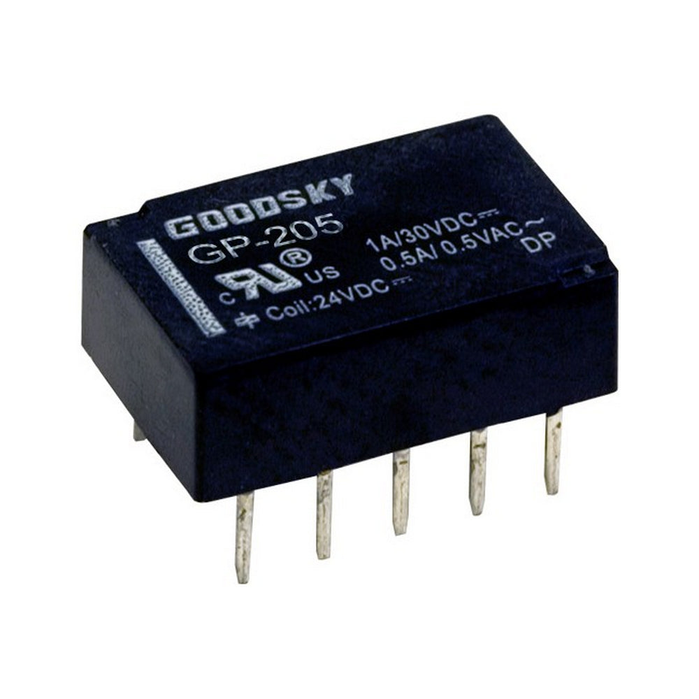 GOODSKY GP-205 Low Profile DIL Pitch 5V DC 1A Compact Relay – Bourne ...