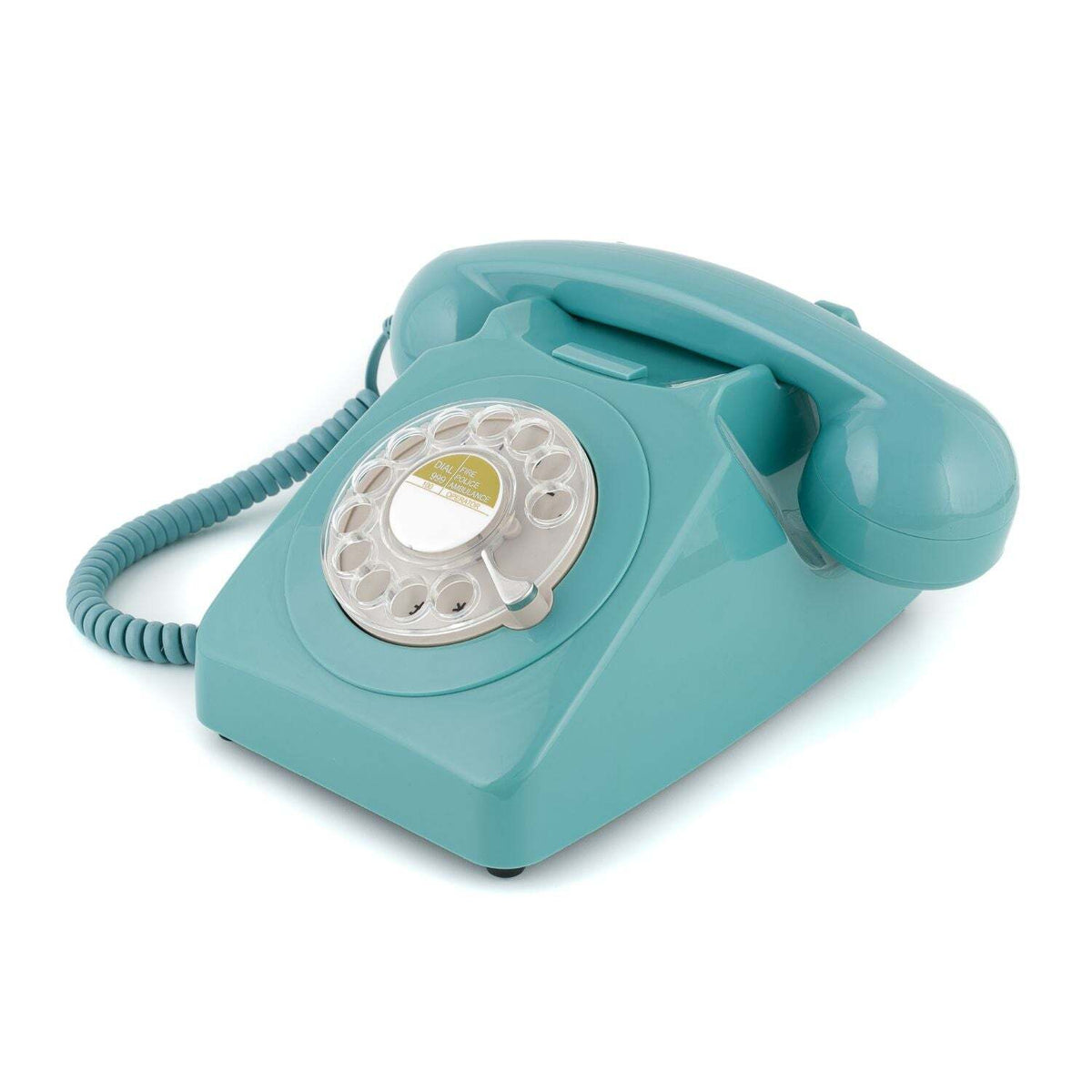 GPO Retro 746 Rotary Telephone - Blue – Bourne Electronics