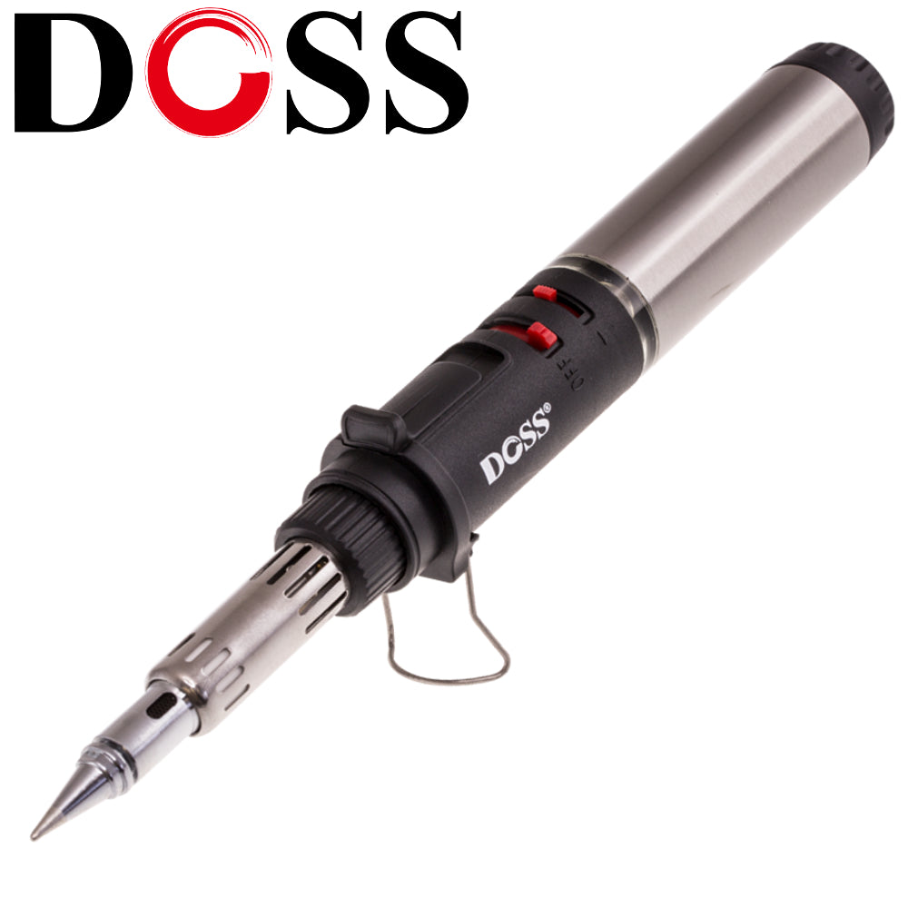 DOSS GSP3K 3in1 PRO Gas Soldering Iron Blow Torch & Hot Air Heat Gun K ...
