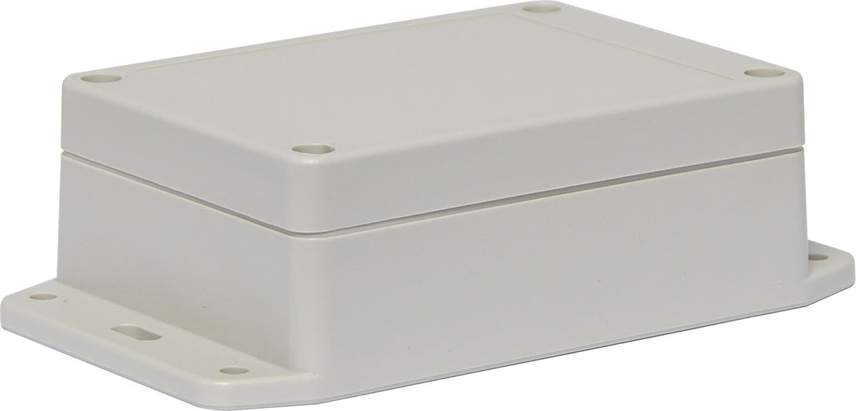 Ritec 105x75x40mm Sealed ABS Flange Enclosure with Moulded PCB Mountin ...