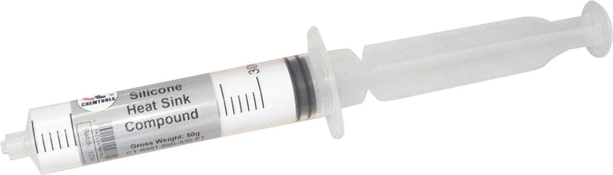 Chemtools 25ml Heatsink Thermal Paste Compound Syringe – Bourne Electronics