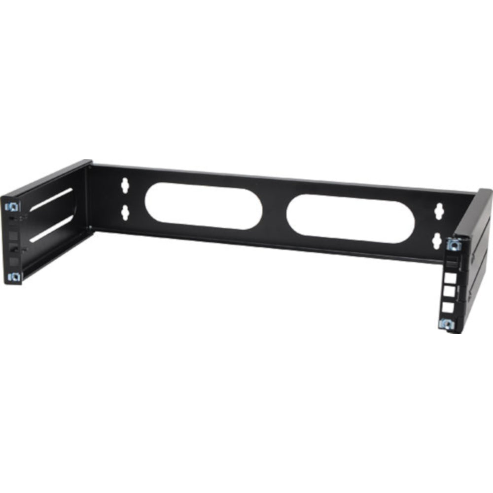 Ziprack Folding Wall Mount Rack 2U Ideal for Patch Panels- Security ...