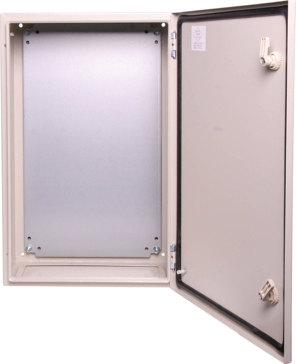 400x200x600mm IP65 Lockable Steel Utility Wall Cabinet – Bourne Electronics