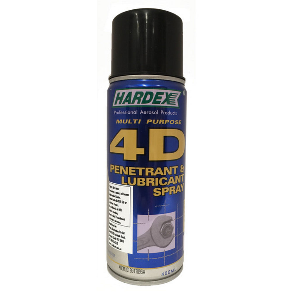 Hardex 4D Multi Purpose Penetrant and Lubricant Spray 400ml – Bourne ...