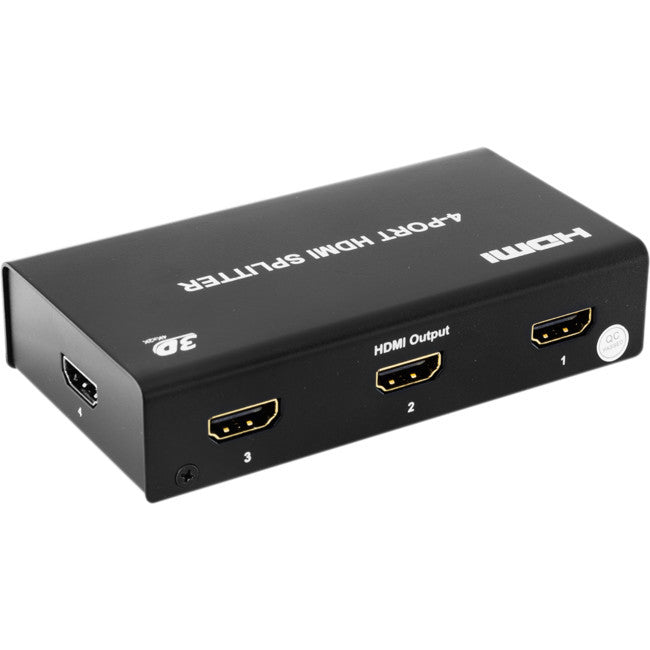 Pro2 HDMI4SP 4Way 1 In 4 Out HDMI Splitter 3D 4K 2K Compatible – Bourne ...