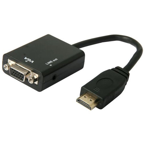 Securview HDMI to VGA Adapter Cable for connecting CCTV surveillance r ...