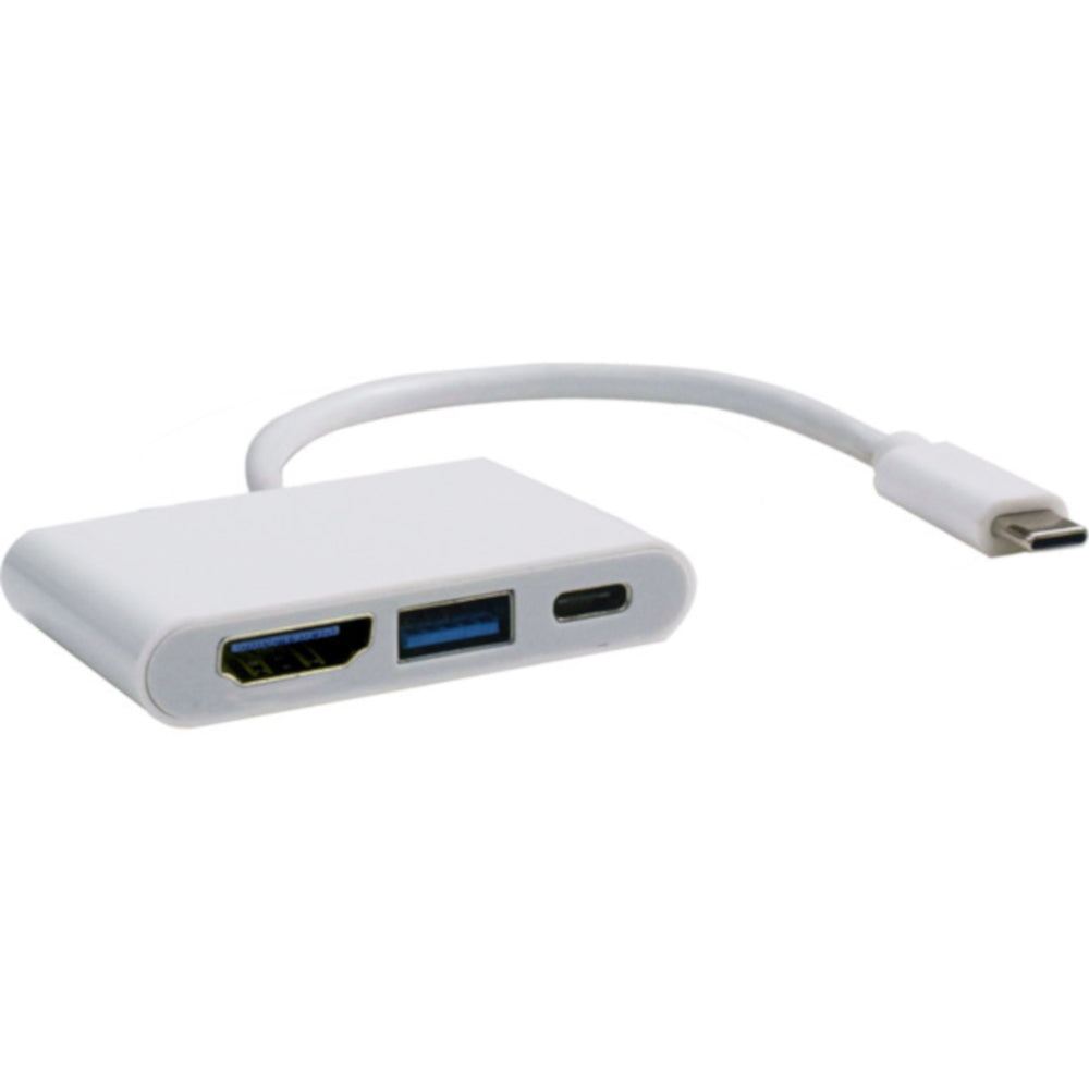 Pro.2 3 Port USB-C Hub 1x HDMI 1x USB3 1x USB-C Lead 15cm Speed 5Gbps ...