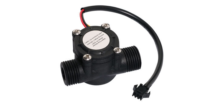 YF-S201 Hall Effect Water Flow Meter Sensor 5 to 18V DC Working Voltag ...