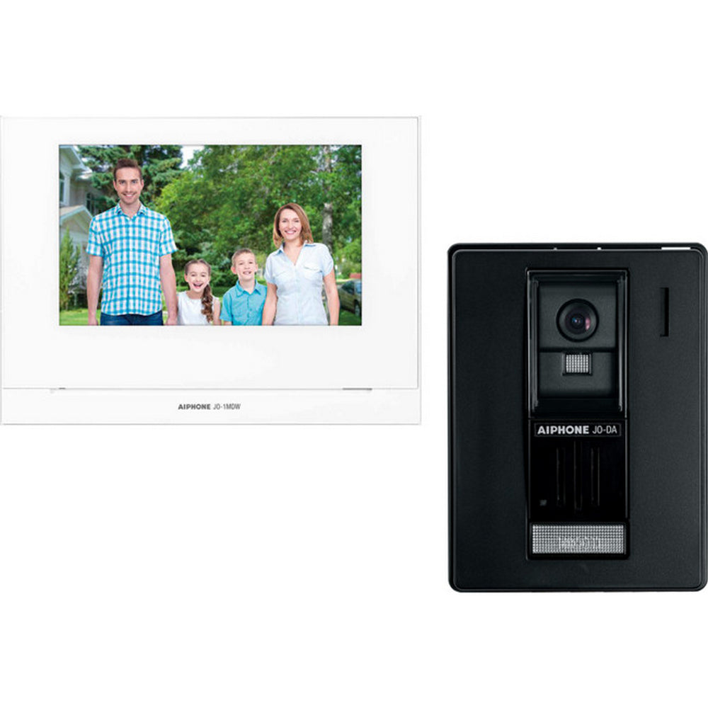 AIPHONE JOS1AW Wireless Surface mount Video Intercom Kit with JO1MDW ...
