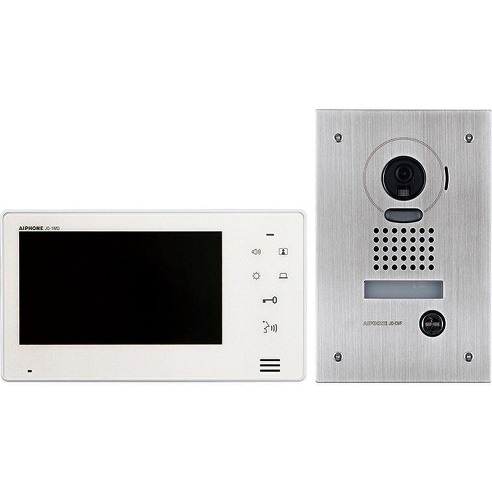 AIPHONE JOS1F 7inch Colour Video Intercom Kit with JO1MD JODVF & Power ...