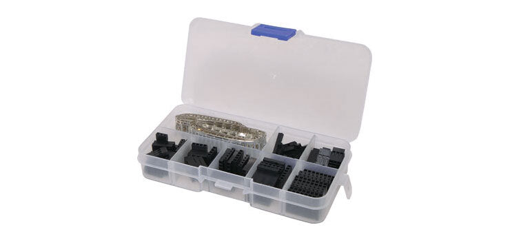 Header Connector Housing Kit 310pc 2.54mm Male & Female Crimp Pins ...