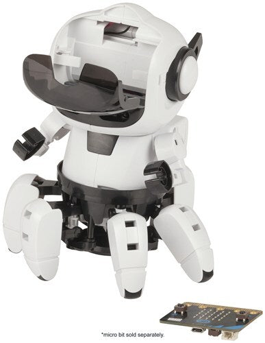 Tobbie the Robot II Kit Using MakeCode or Python Editors Coding STEM C ...