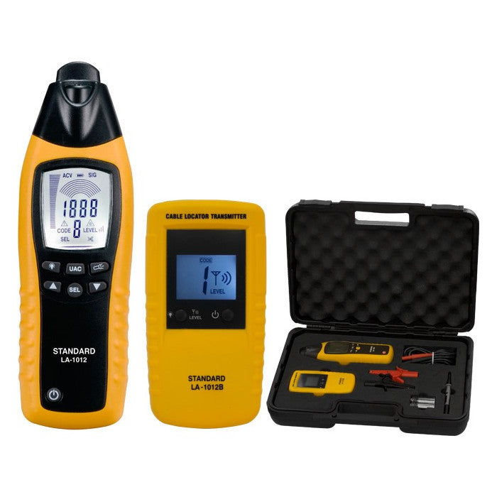 STANDARD CAT III 300V Cable Locator Tranmitter Receiver Set with Carry ...