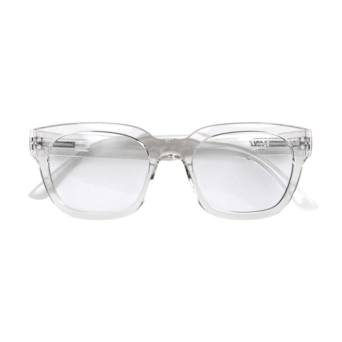 London Mole Tricky Blue Blocker Glasses Gloss Transparent – Bourne ...
