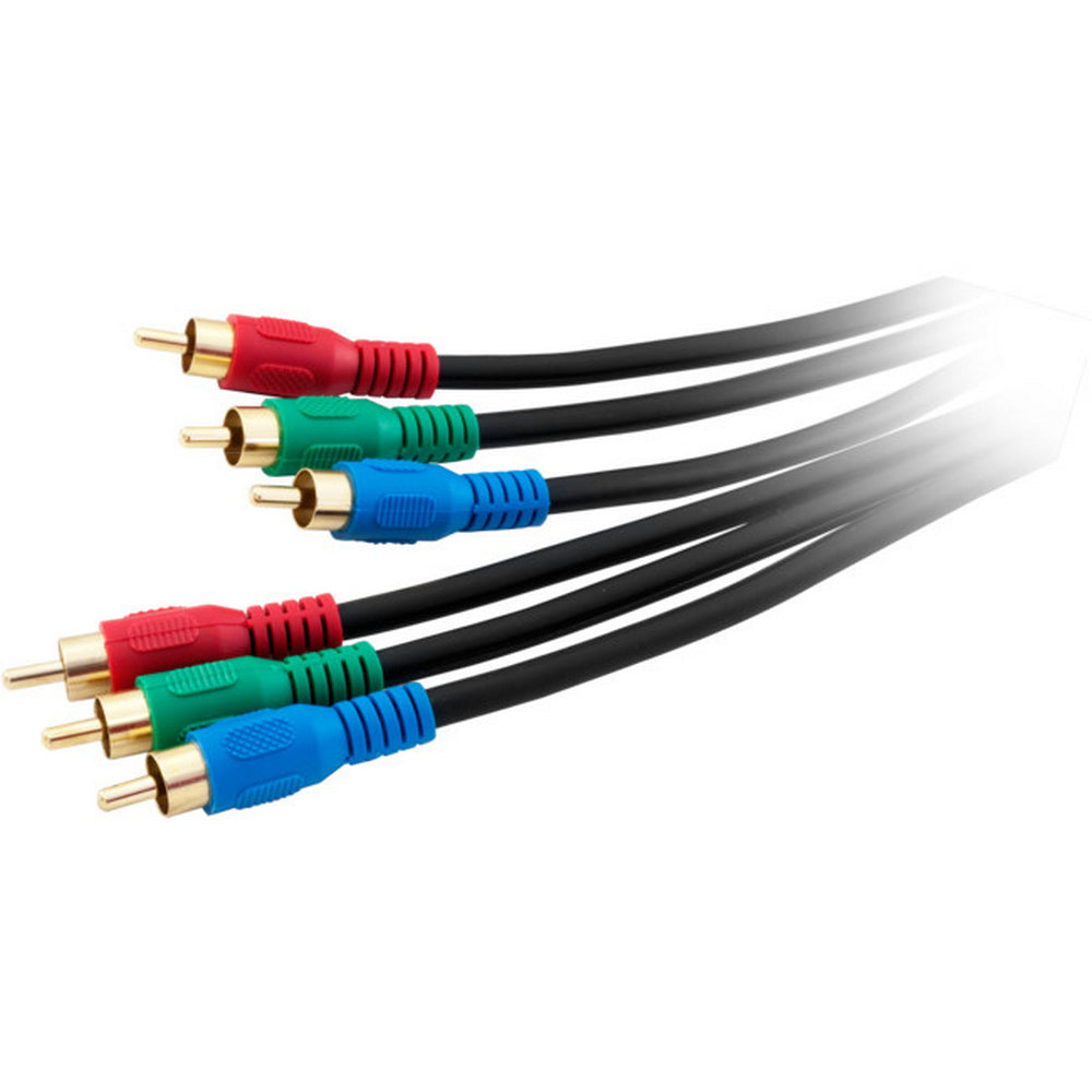 Pro,2 Component RGB Video RCA Lead 10m – Bourne Electronics