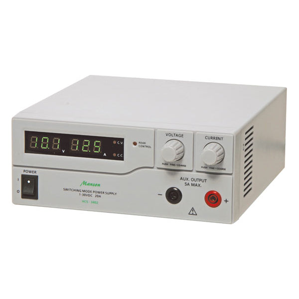 Manson 1-30V 20A Regulated Lab Power Supply adjustable current limitin ...