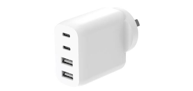 Powertran M8864B 4 Port 30W USB-C PD GaN Wall Charger – Bourne Electronics