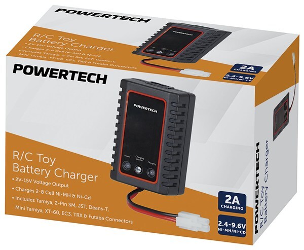 Powertech Ni-MH/Ni-CD R/C Toy Battery Charger 2 to 8 Cells – Bourne ...