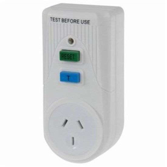 Single RCD Safety Switch Outlet Reset button 10A 240V rated – Bourne ...