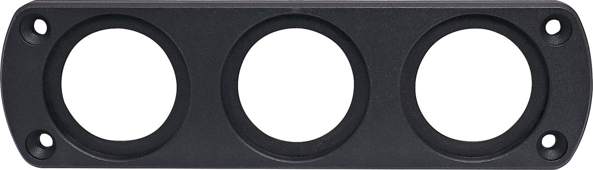 Triple Flush Panel Mount For Car Accessory Sockets – Bourne Electronics