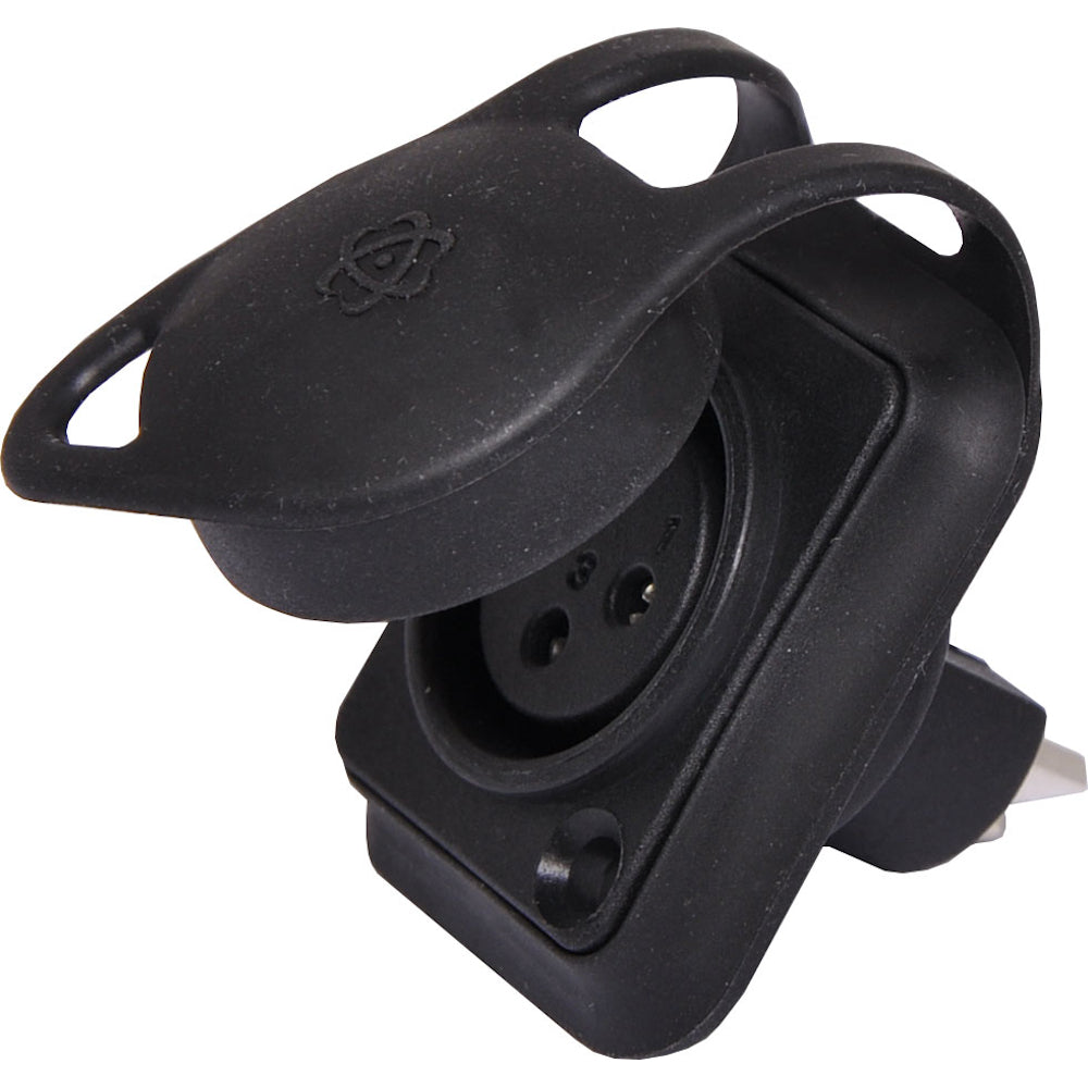 3 Pin IP54 Female Chassis Mount XLR Connector – Bourne Electronics