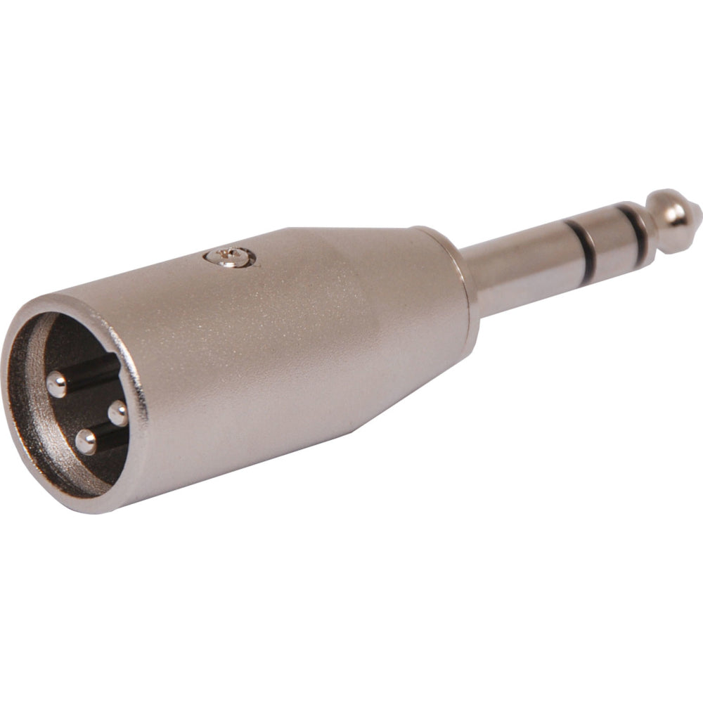3 Pin Male XLR to 6.35mm TRS Male Adapter – Bourne Electronics