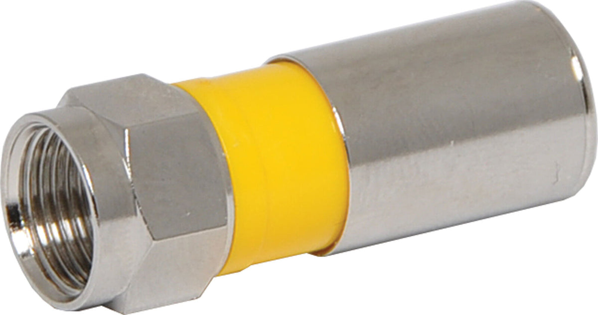 RG6 Quad Compression Crimp F Type – Bourne Electronics