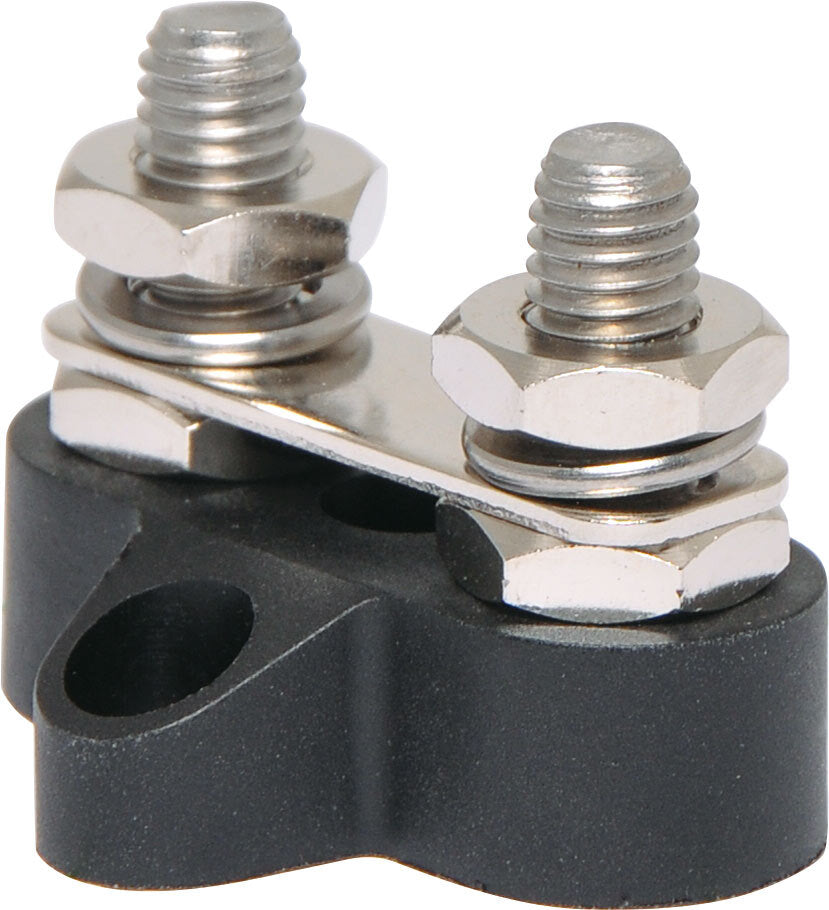 Powerhouse Dual Black M8 Power Distribution Post With Bridge Plate ...