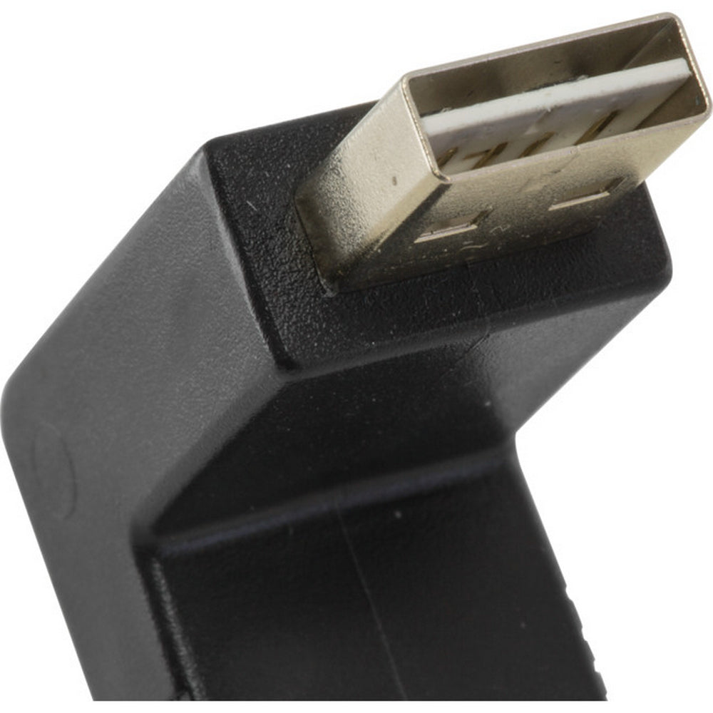 Pro.2 PA2311 USB 2.0 Right-Angle Adaptor Double Sided A Plug to Socket ...