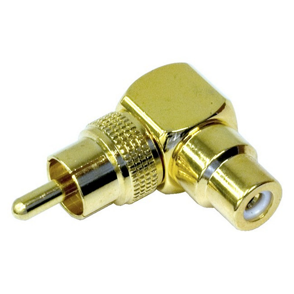 PA2470 Right Angle RCA Plug to RCA Socket Adaptor Gold – Bourne Electronics