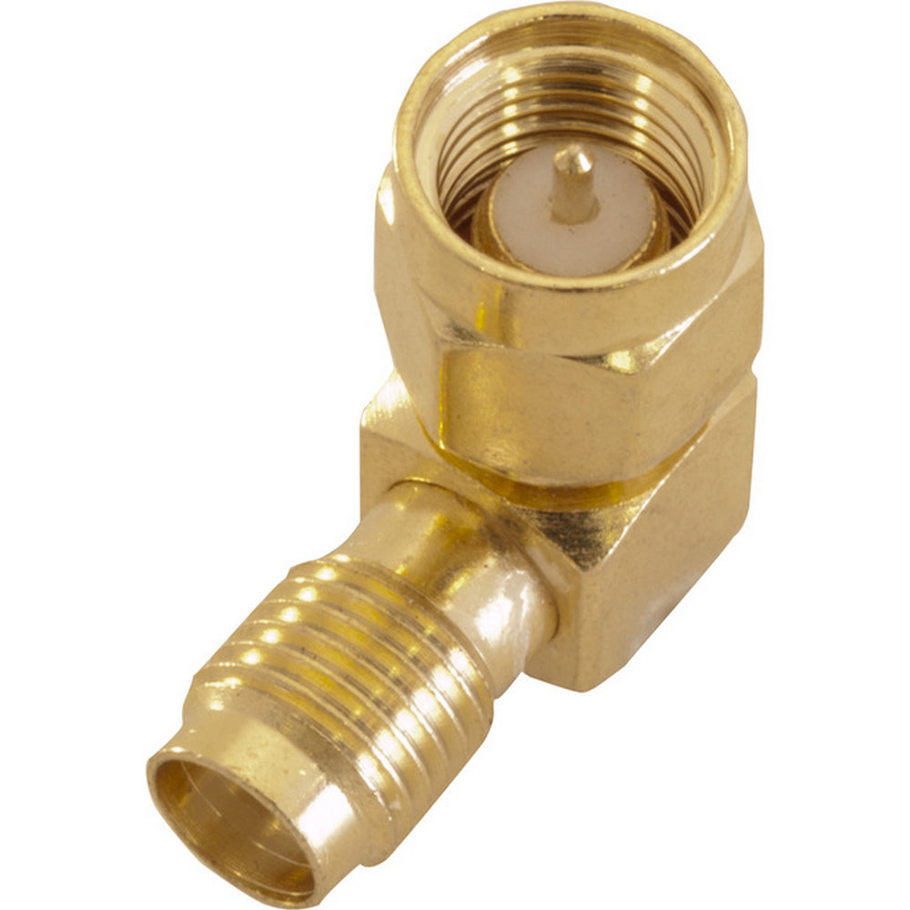 PA6706 Right Angle SMA Male Plug to SMA Female Socket Adaptor 500Ohm ...